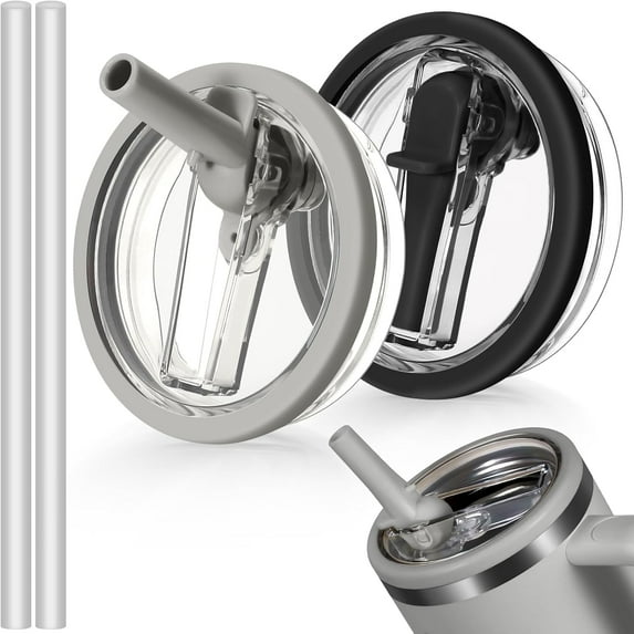 40oz Flip Straw Leak Proof Lid for Stanley H2.0 Quencher Protour ...