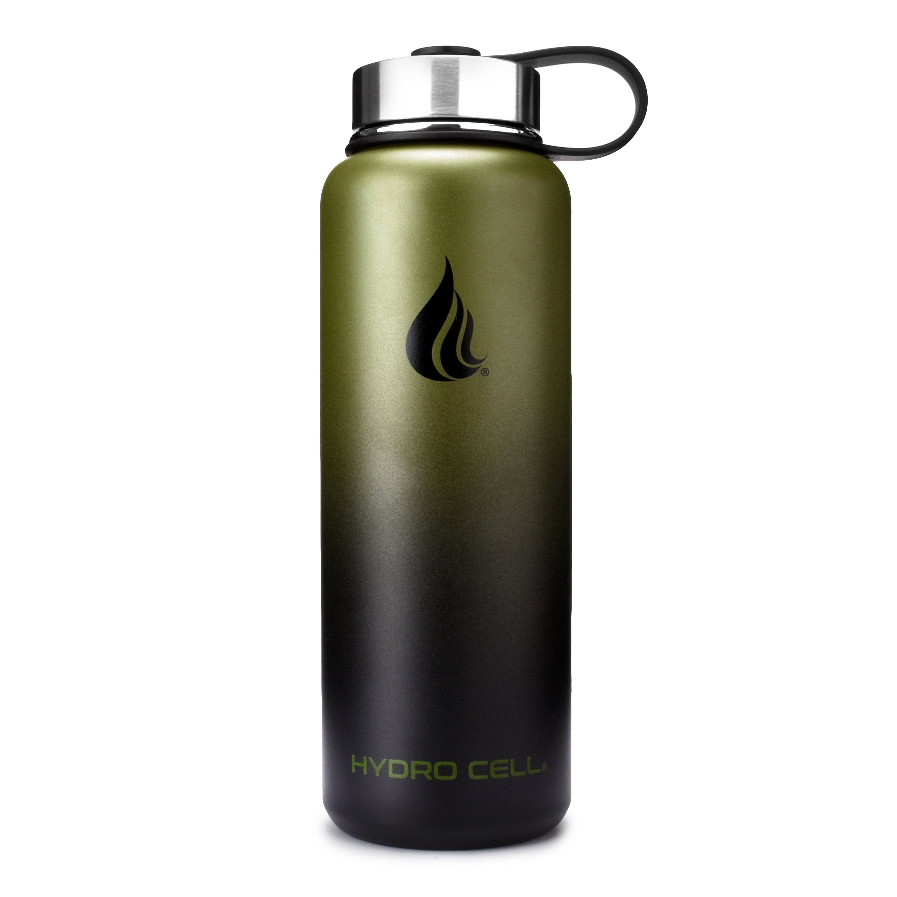 40oz (Fluid Ounces) Wide Mouth Hydro Cell Stainless Steel Water Bottle ...