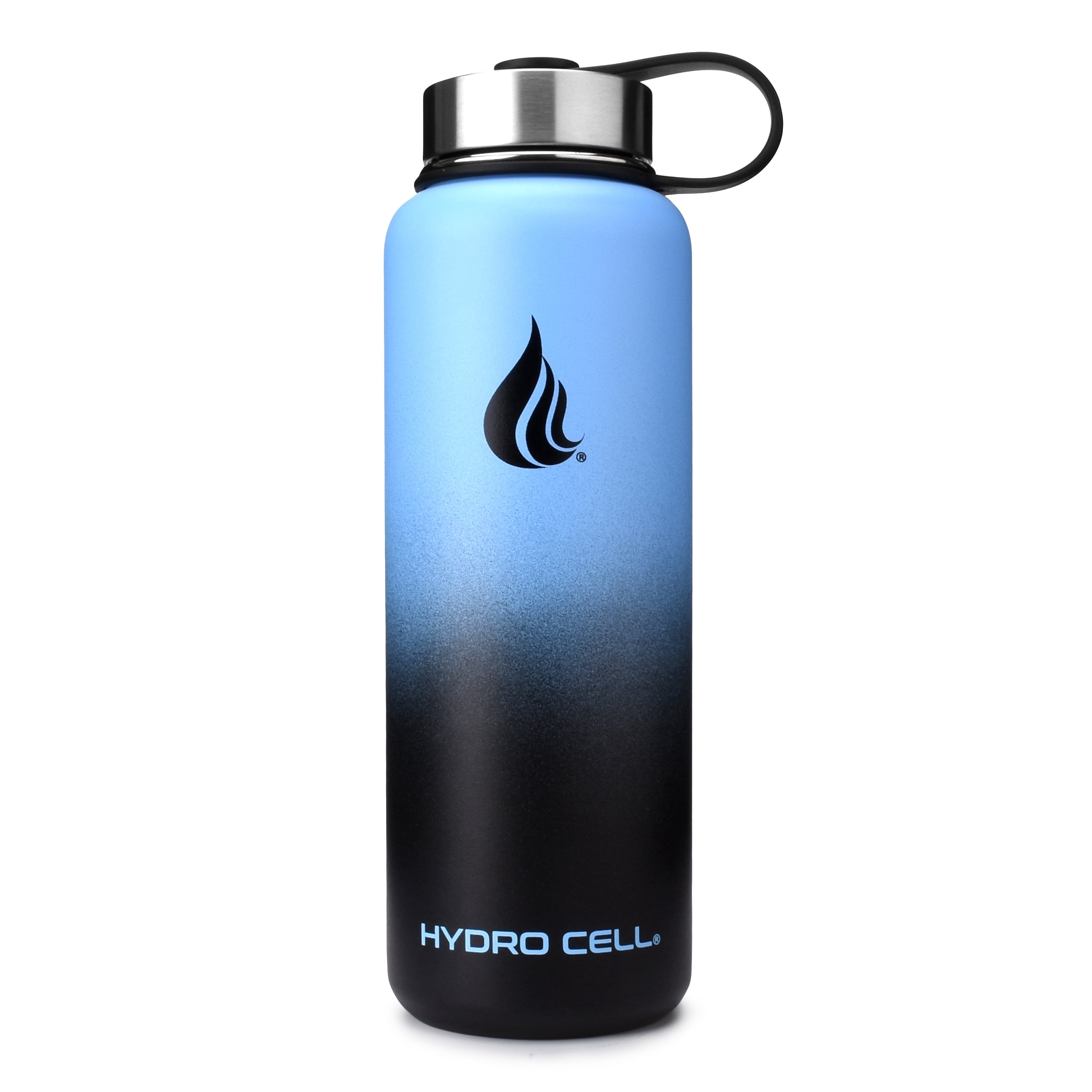 40oz (Fluid Ounces) Wide Mouth Hydro Cell Stainless Steel Water Bottle ...