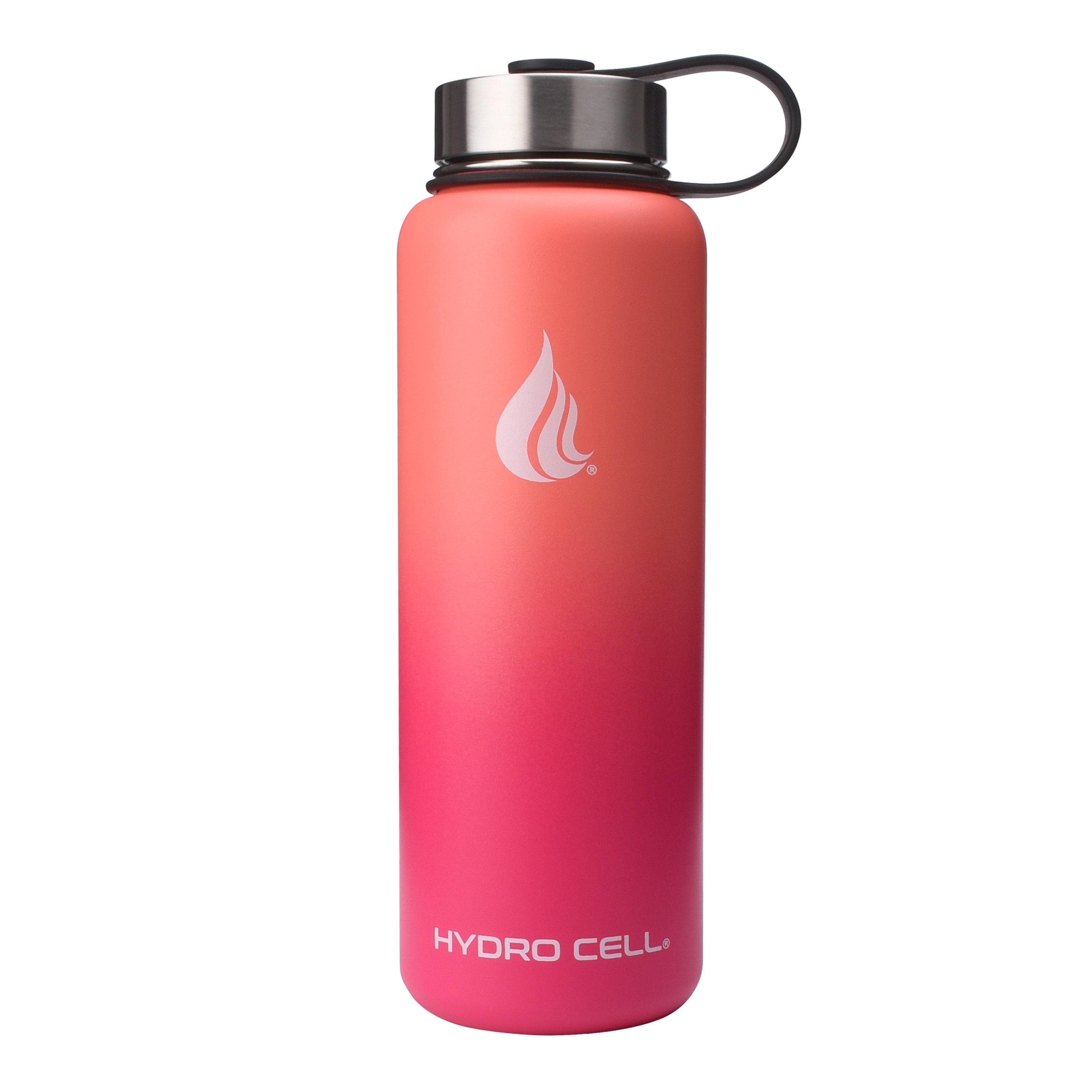 40oz (Fluid Ounces) Wide Mouth Hydro Cell Stainless Steel Water Bottle ...