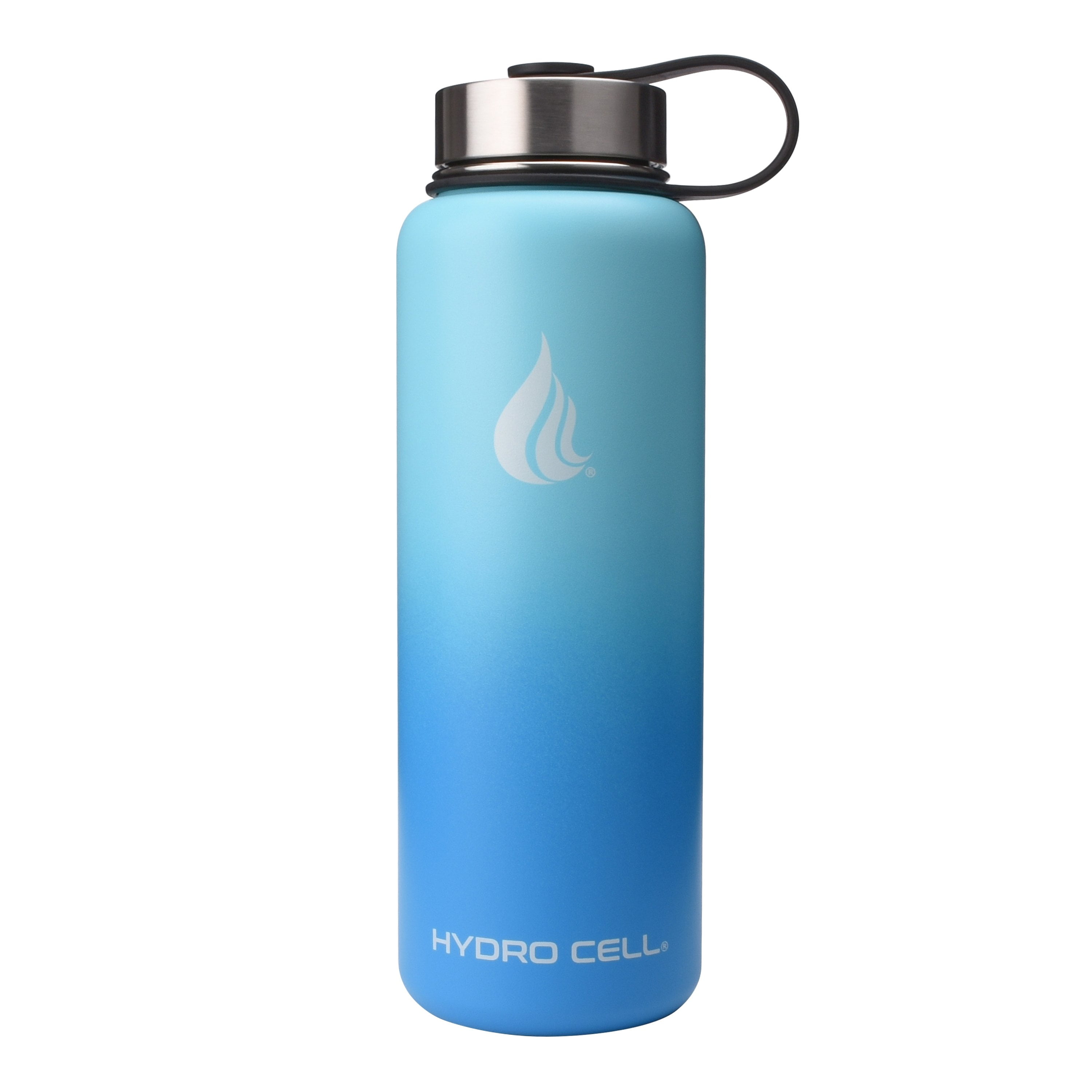 40oz (Fluid Ounces) Wide Mouth Hydro Cell Stainless Steel Water Bottle ...