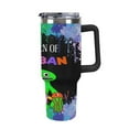 40oz Garden Monster Animal Banban Insulated Tumbler With Lid and Straws ...