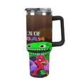 40oz Garden Monster Animal Banban Insulated Tumbler With Lid and Straws ...