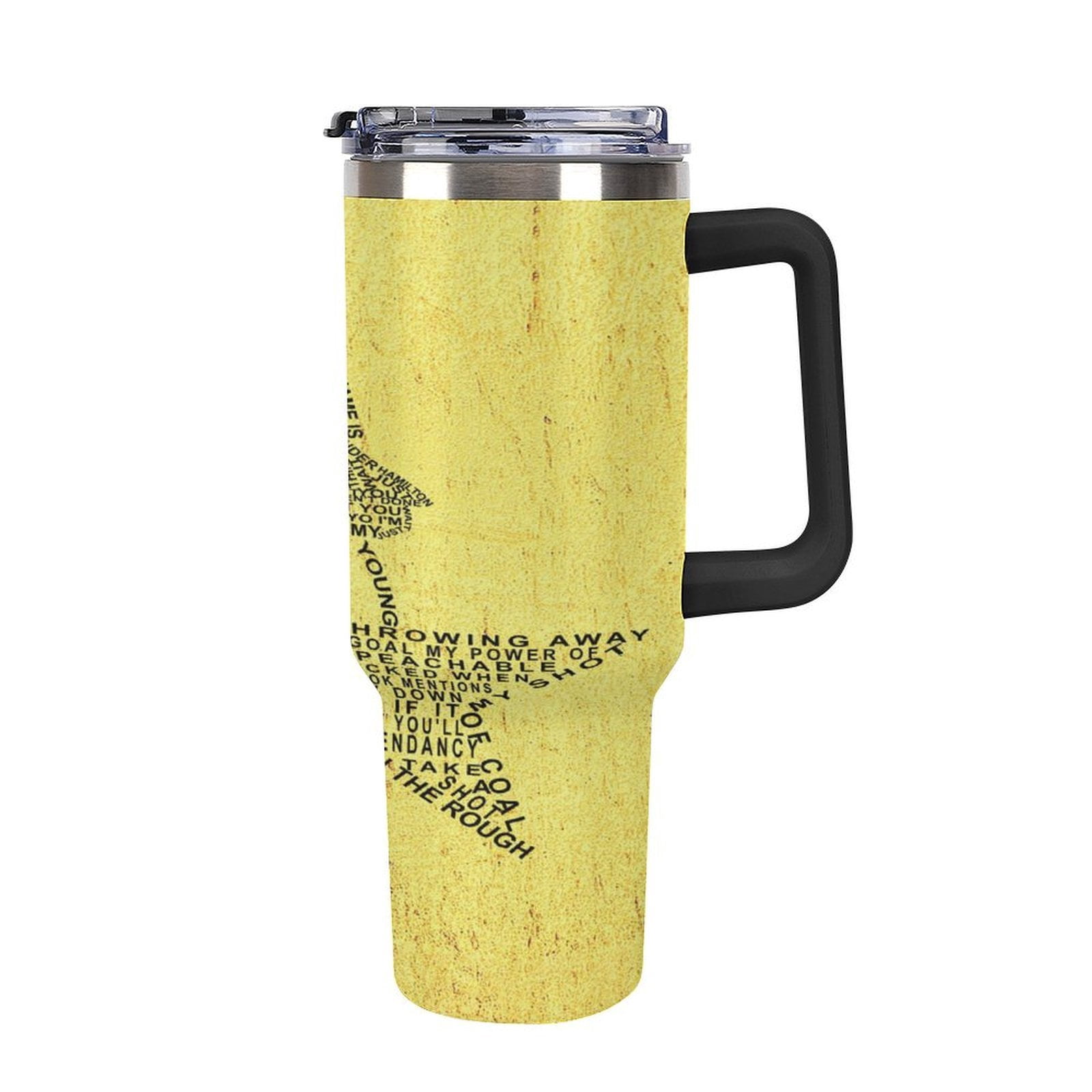 40oz Hamil-,ton Star Music0l Insulated Tumbler With Lid and Straws ...