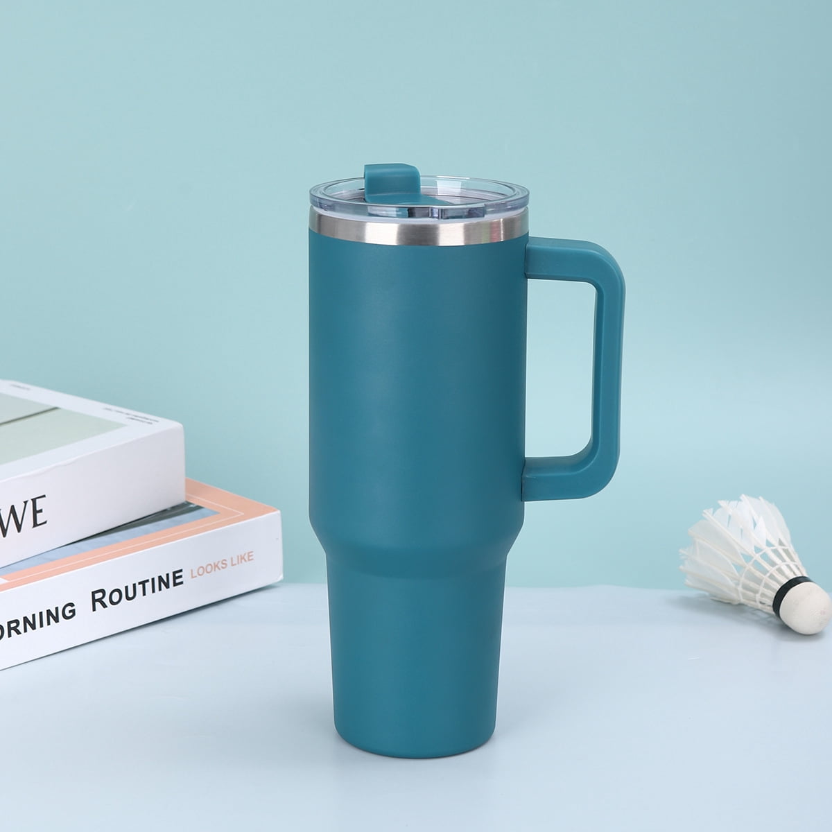 40oz Handle Car Cup 304 Stainless Steel Large Capacity Vacuum Insulated ...