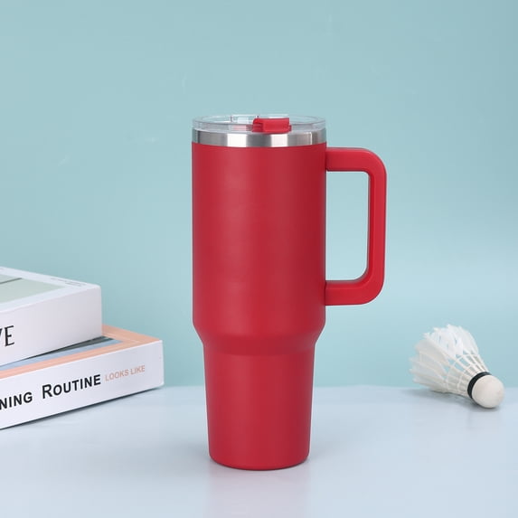 40oz Handle Car Cup 304 Stainless Steel Large Capacity Vacuum Insulated ...