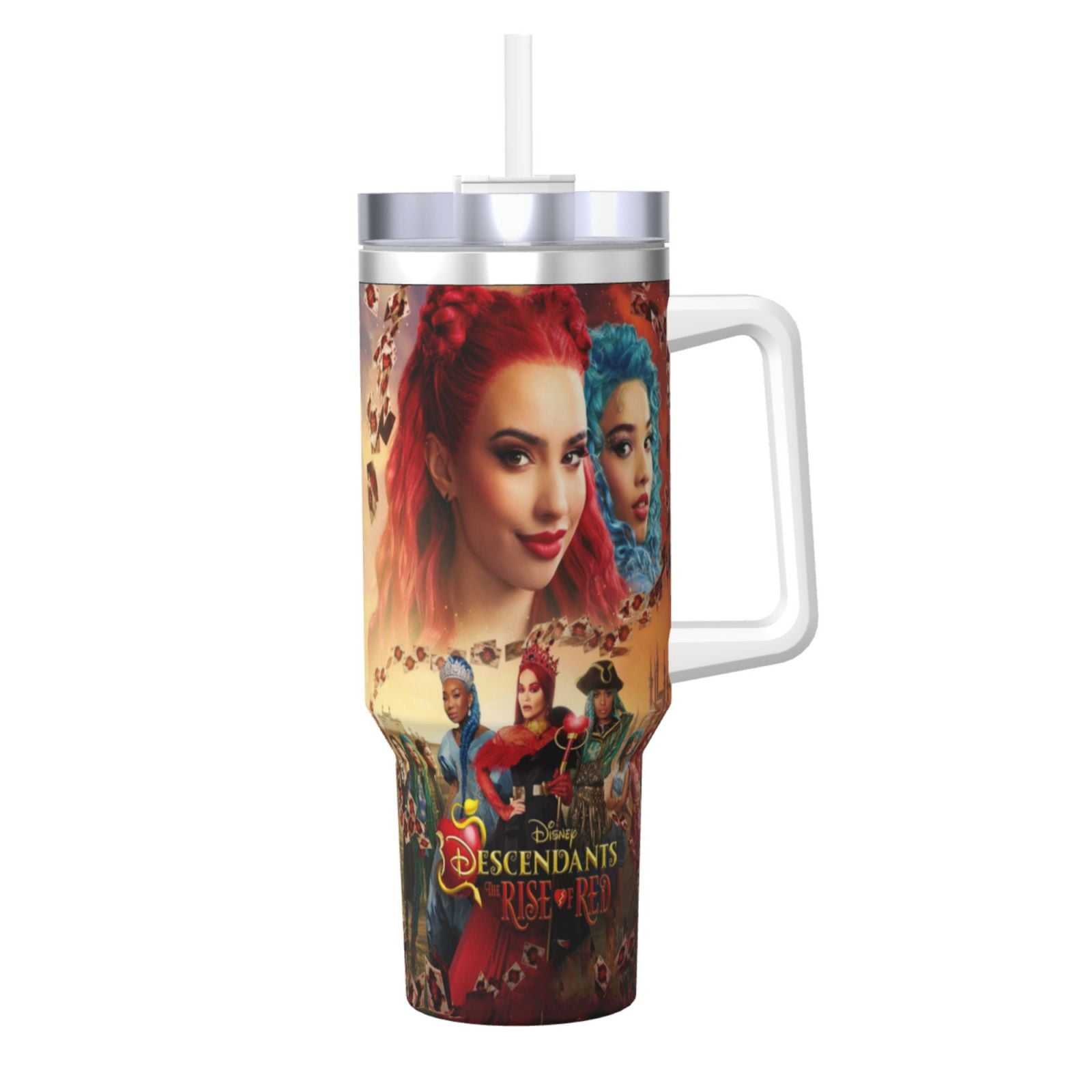 40oz Ice Bully With Handl Large Capacity Descendants 3 Sports Insulated ...