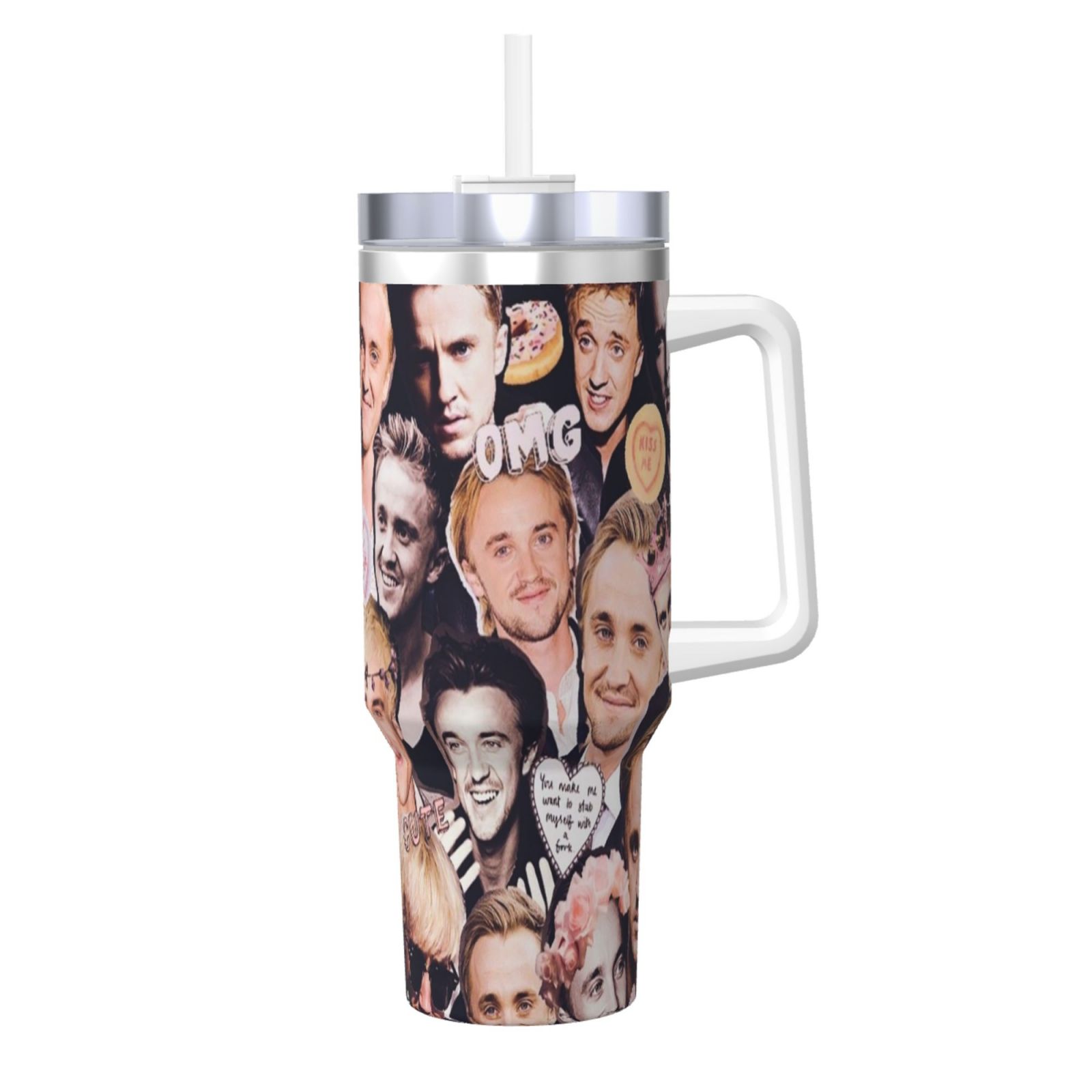 40oz Ice Bully With Handl Large Capacity Draco Malfoy Sports Insulated ...