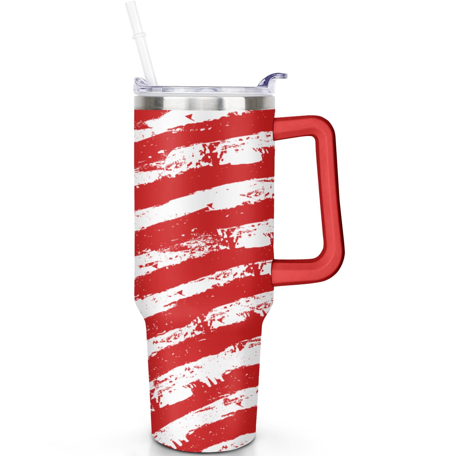 40oz Independence Day Stainless Steel Cup – Tumbler with Handle and ...