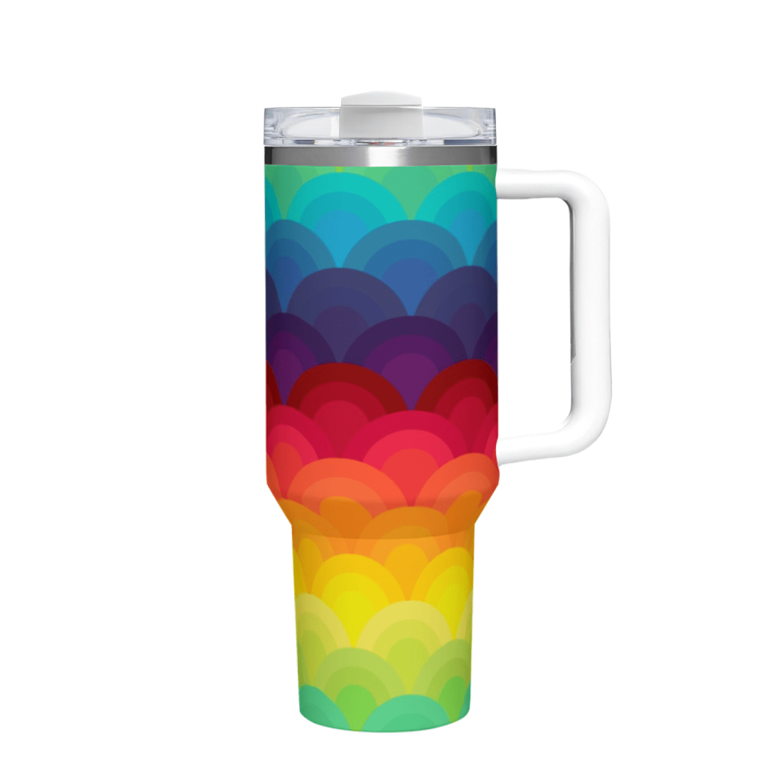 40oz Insulated Stainless Steel Tumbler, Leakproof Travel Mug, Fits Car ...