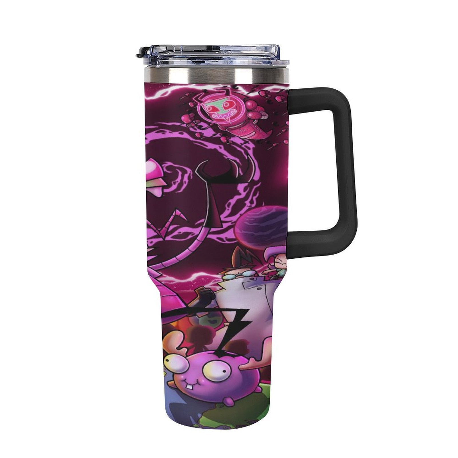 40oz Inva-der Monster Z1m Gir Insulated Tumbler With Lid and Straws ...