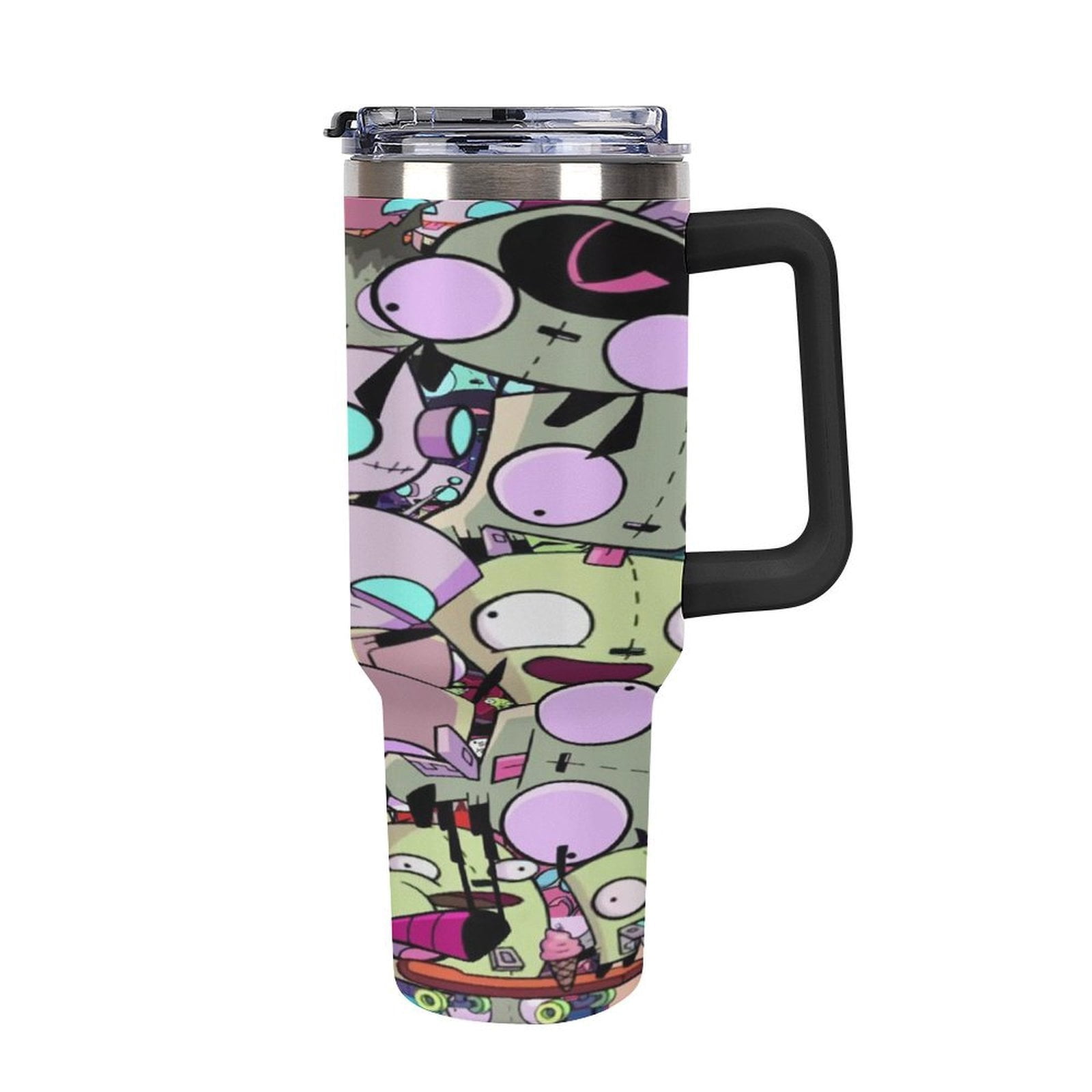 40oz Inva-der Monster Z1m Gir Insulated Tumbler With Lid and Straws ...