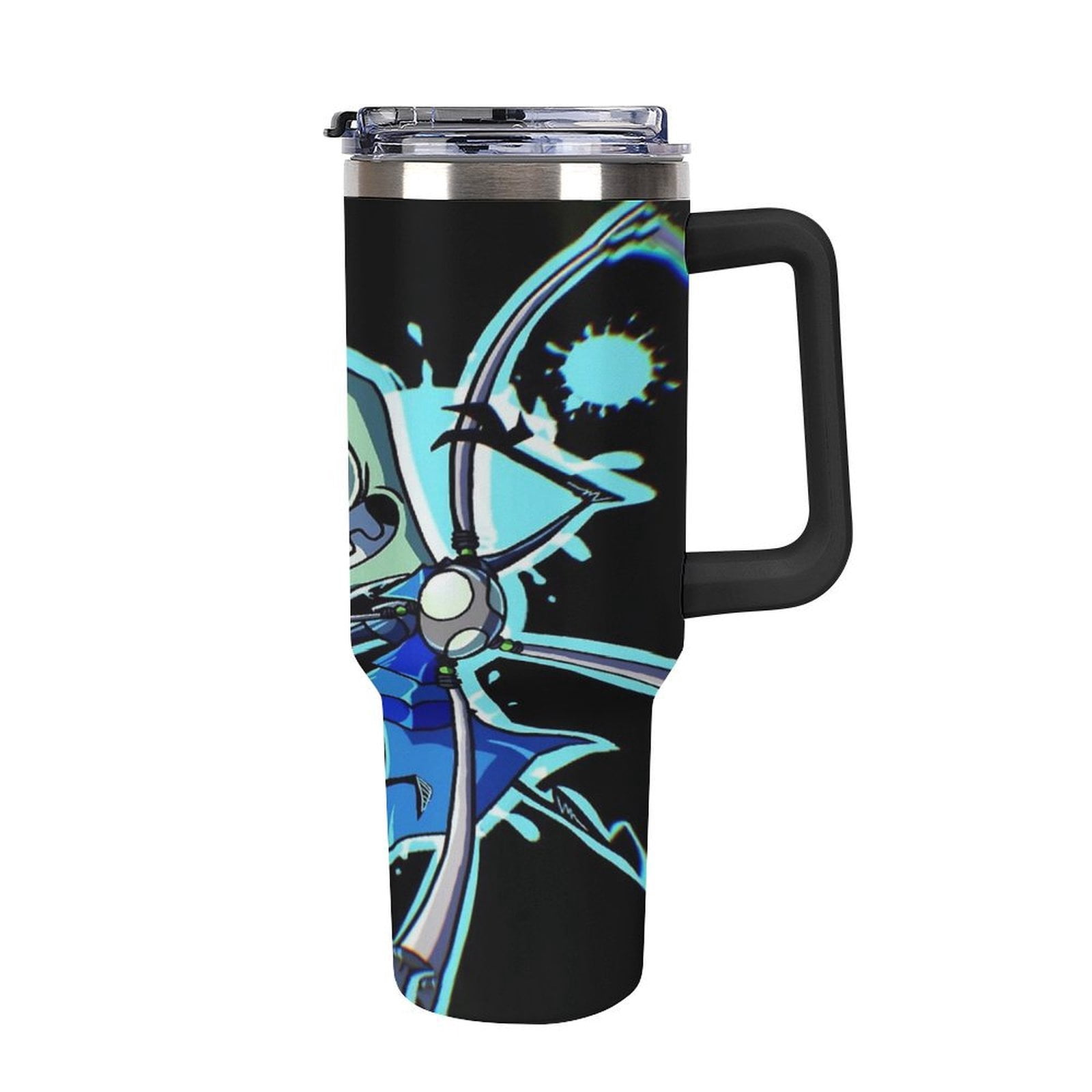 40oz Inva-der Monster Z1m Gir Insulated Tumbler With Lid and Straws ...