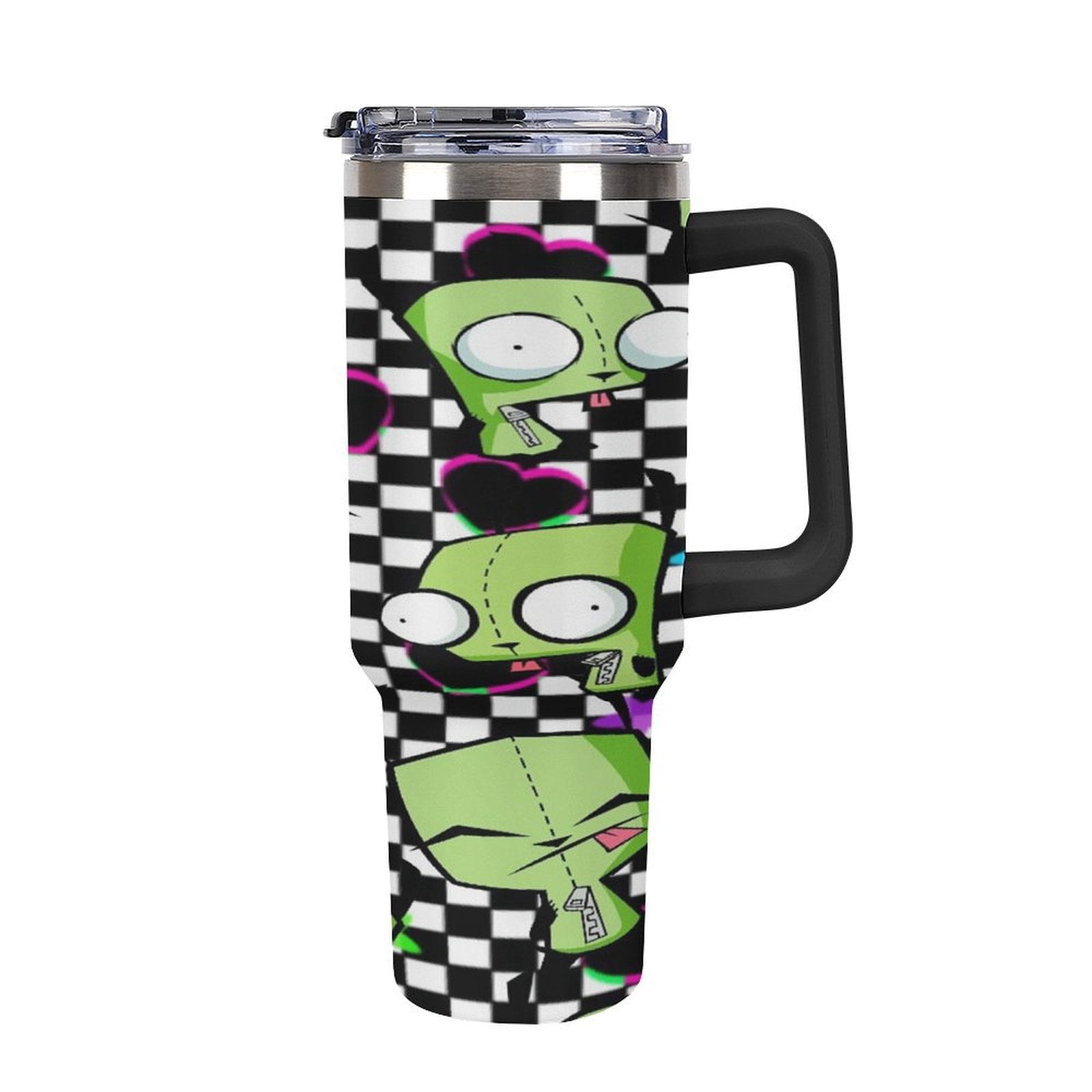 40oz Inva-der Monster Z1m Gir Insulated Tumbler With Lid and Straws ...