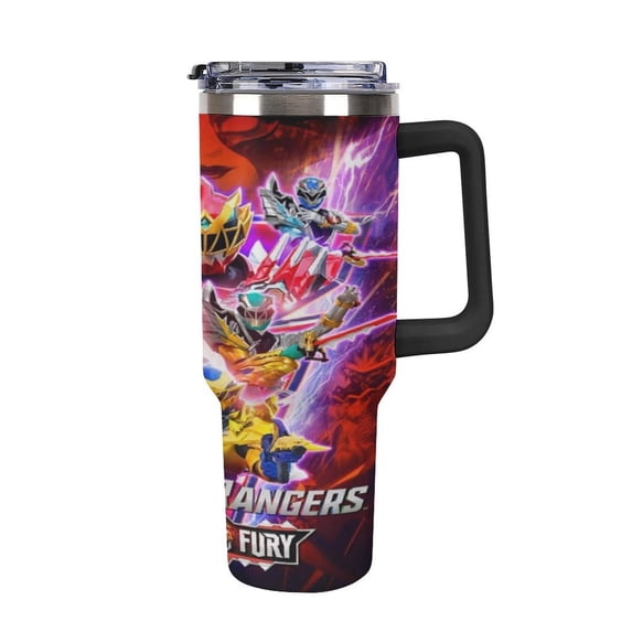 40oz Power Team Ran-,Ger2 Insulated Tumbler With Lid and Straws ...