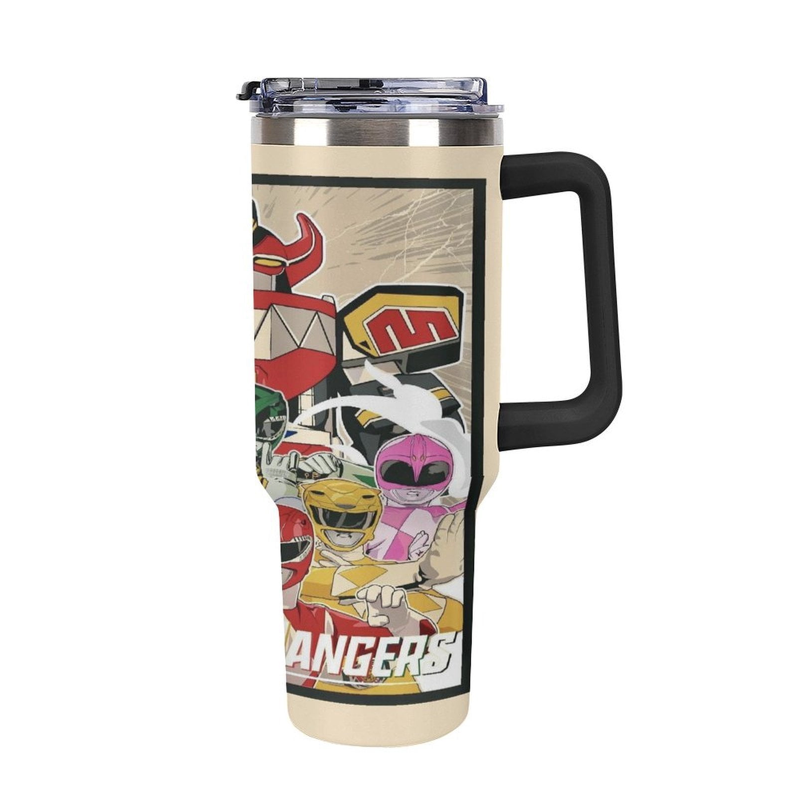 40oz Power Team Ran-,Ger2 Insulated Tumbler With Lid and Straws ...