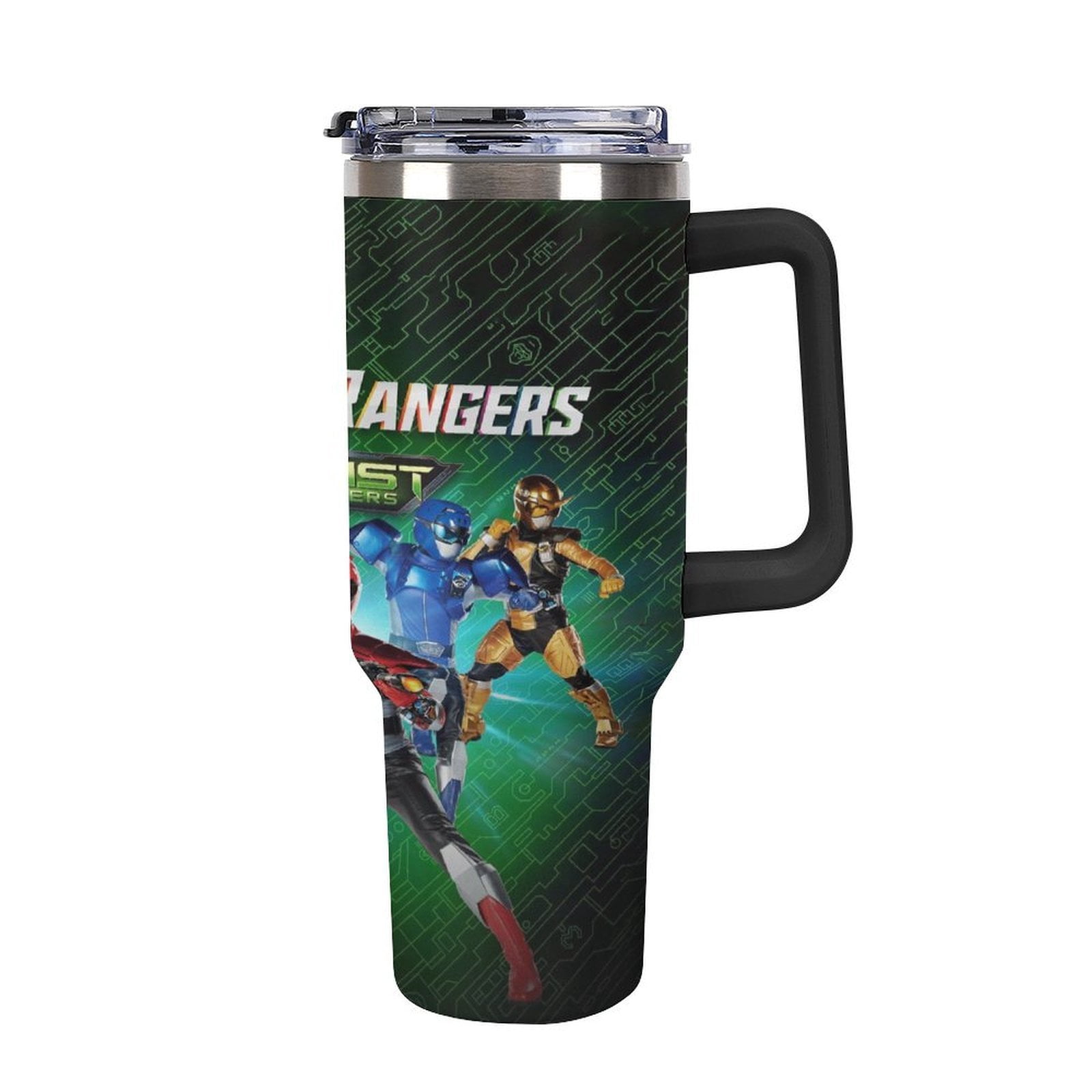 40oz Power Team Ran-,Ger2 Insulated Tumbler With Lid and Straws ...