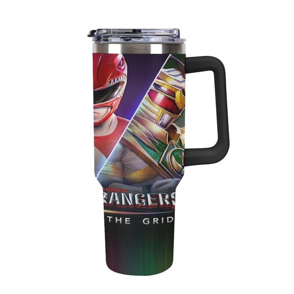 40oz Power Team Ran-,Ger2 Insulated Tumbler With Lid and Straws ...