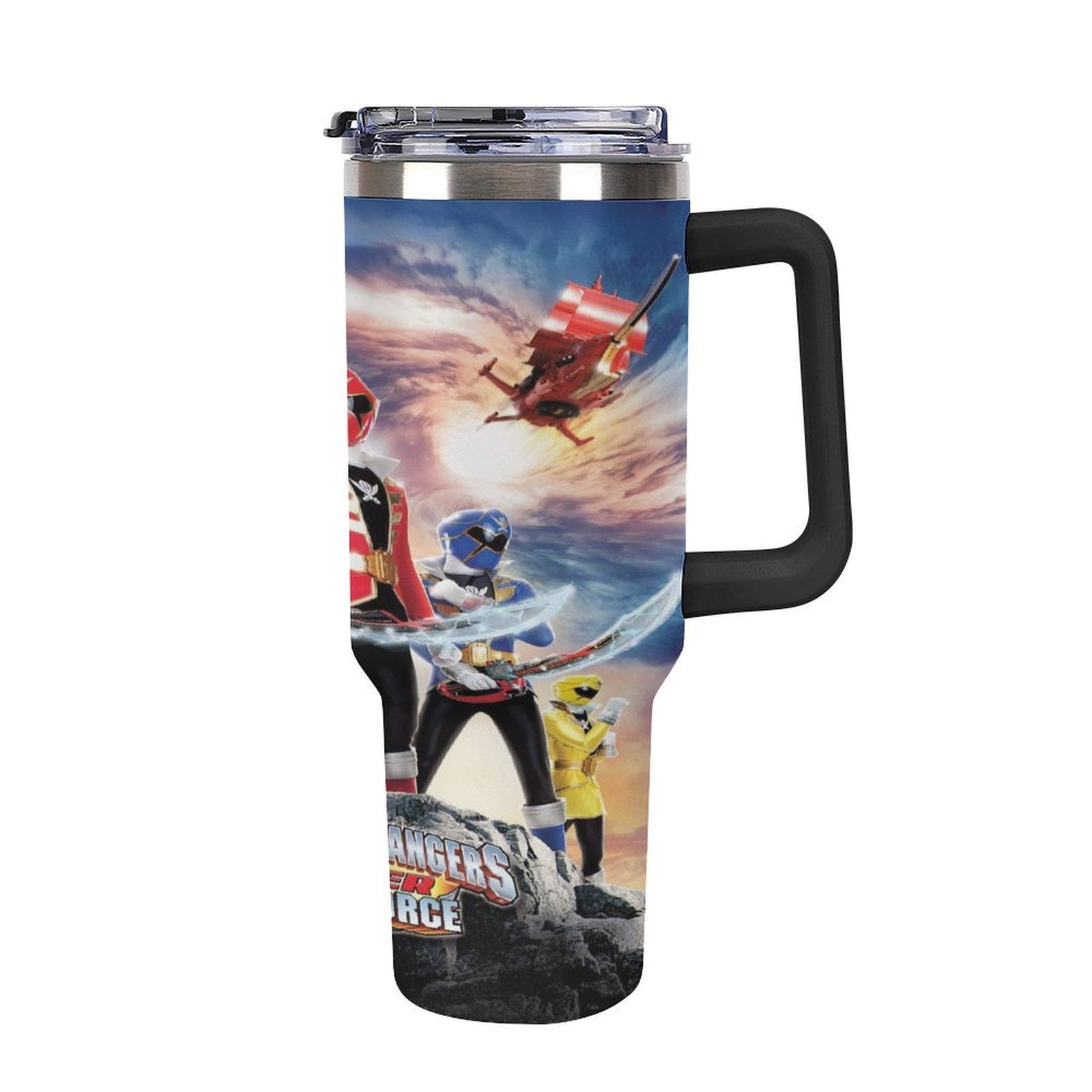 40oz Power Team Ran-,Ger2 Insulated Tumbler With Lid and Straws ...