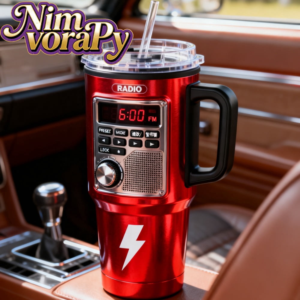 40oz Retro Game Themed Stainless Steel Tumbler, Double Wall Insulation ...