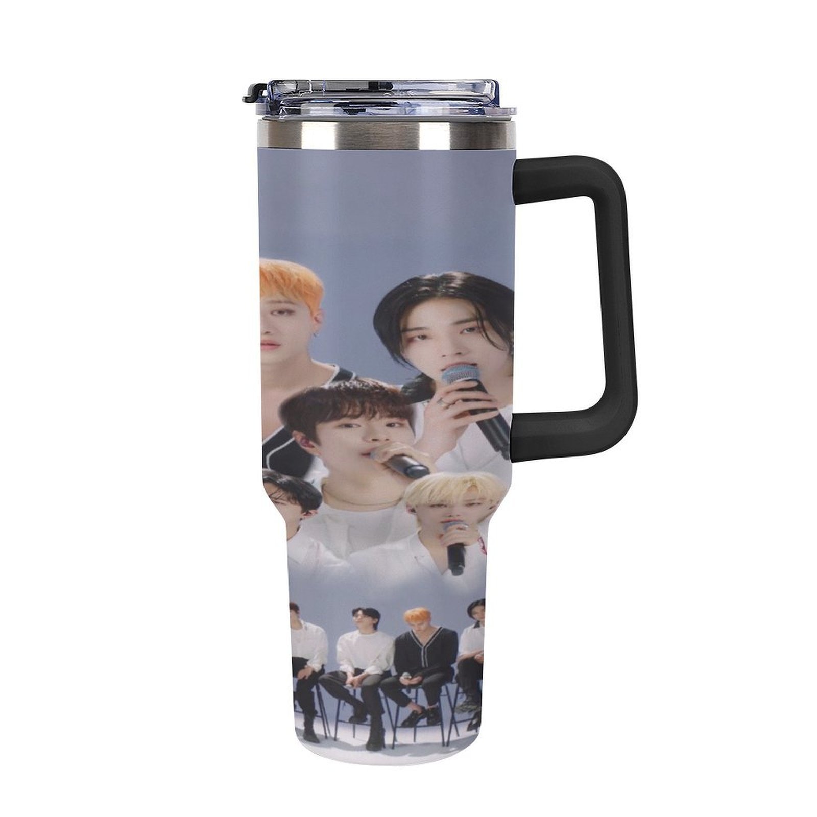 40oz SKZ Stray Korea Ki-DS Insulated Tumbler With Lid and Straws ...