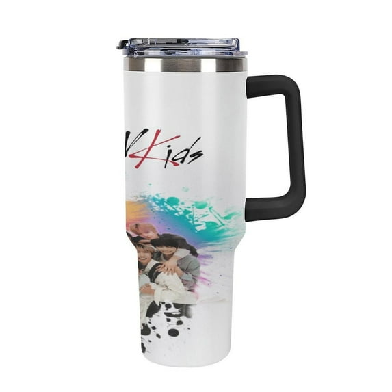 40oz SKZ Stray Korea Ki-DS Insulated Tumbler With Lid and Straws ...