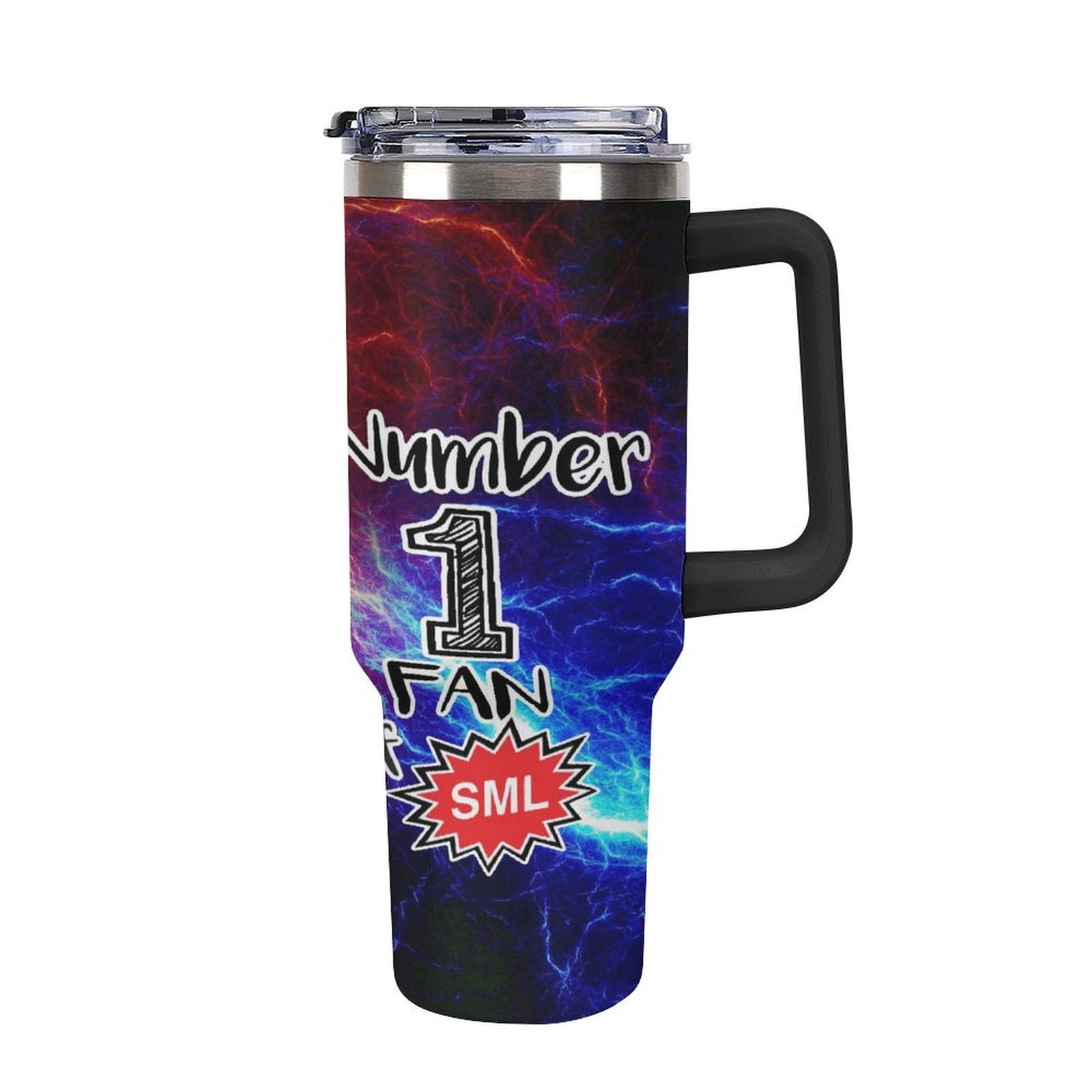 40oz Sml Cartoon Jef-,fy Insulated Tumbler With Lid and Straws ...