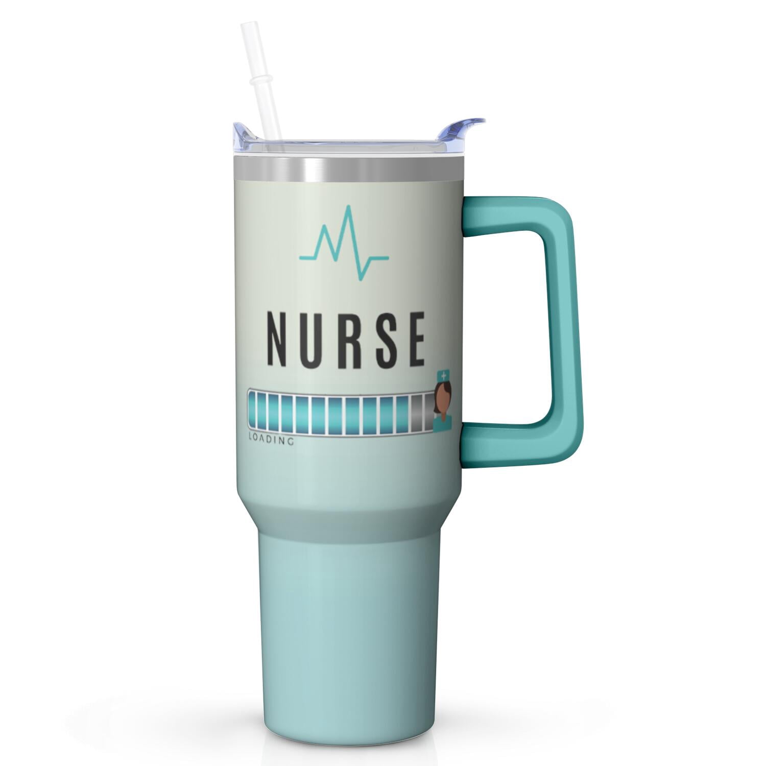 ‎40oz Stainless Steel Tumbler, Essential Gear for Every Nurse, Includes ...