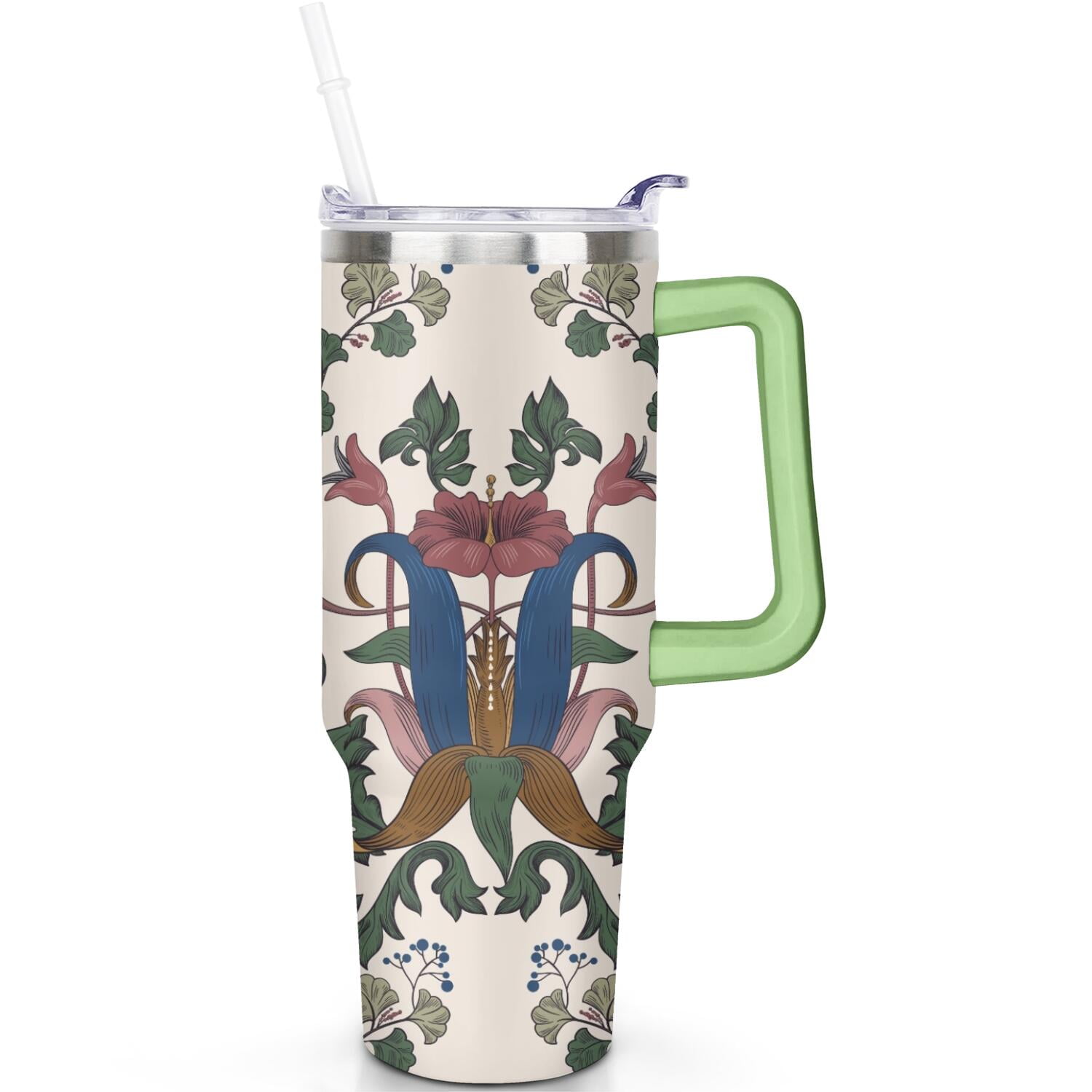 40oz Sun Catcher Design Travel Mug, Paisley Themed Gift for Paisley ...