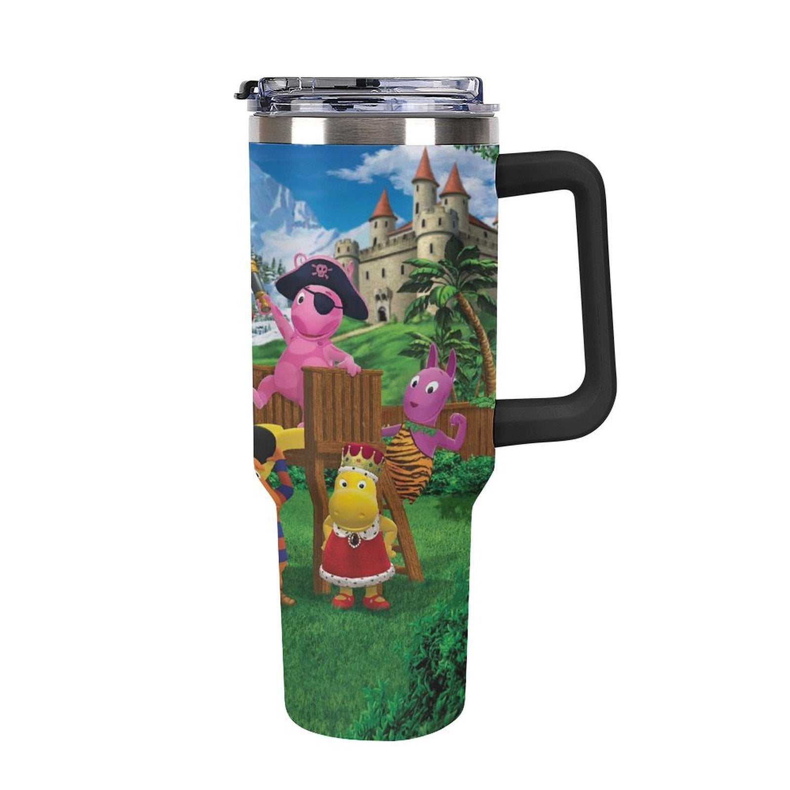 40oz The Backyar-Diga Insulated Tumbler With Lid and Straws Stainless ...