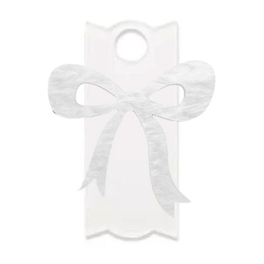 40oz White Bow Ripple Cup Lid Label - Walmart.com