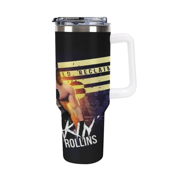 40oz Wres-Tler-W,W-E Insulated Tumbler With Lid and Straws Stainless ...