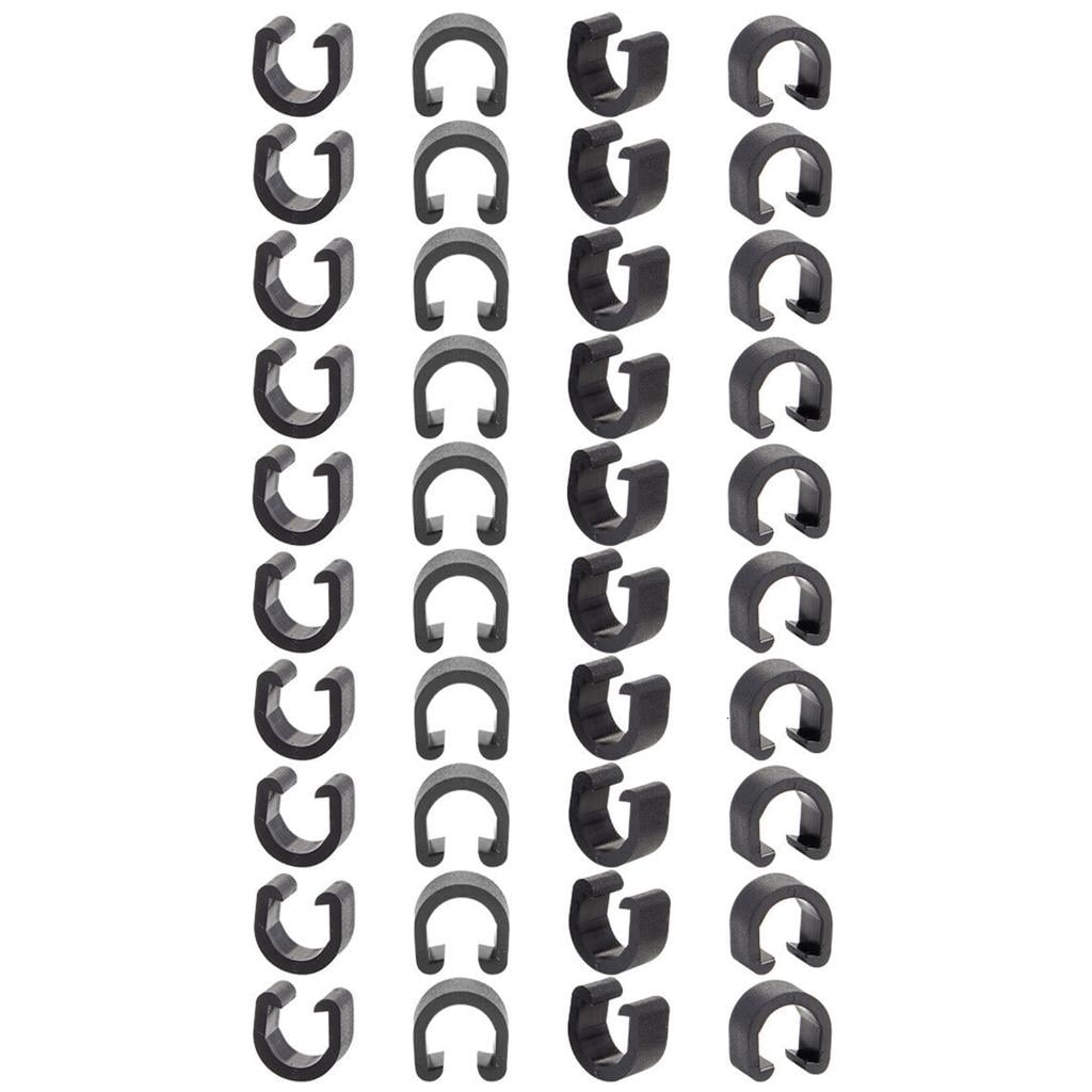 40pack Bike Brake Line Holder Light weight Durability Conversion Trap ...