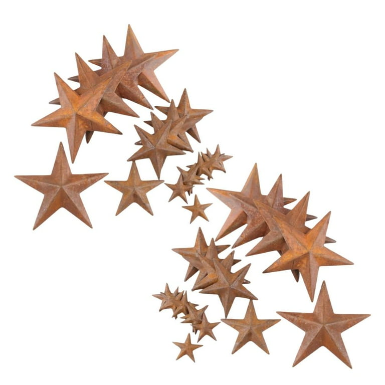 Rustic Tin Barn Stars