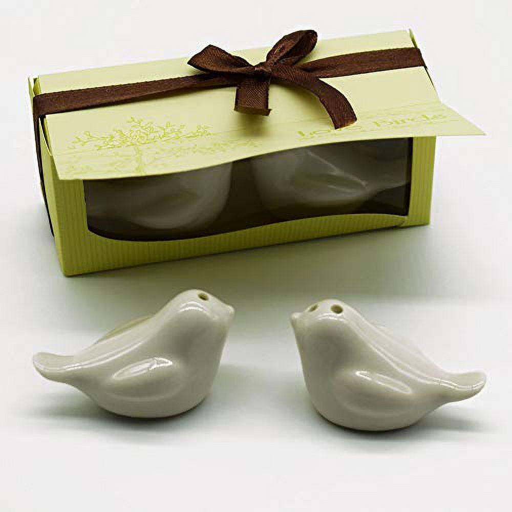40pcs=20sets Love Bird Salt & Pepper Shakers Wedding Party Favor Gift ...
