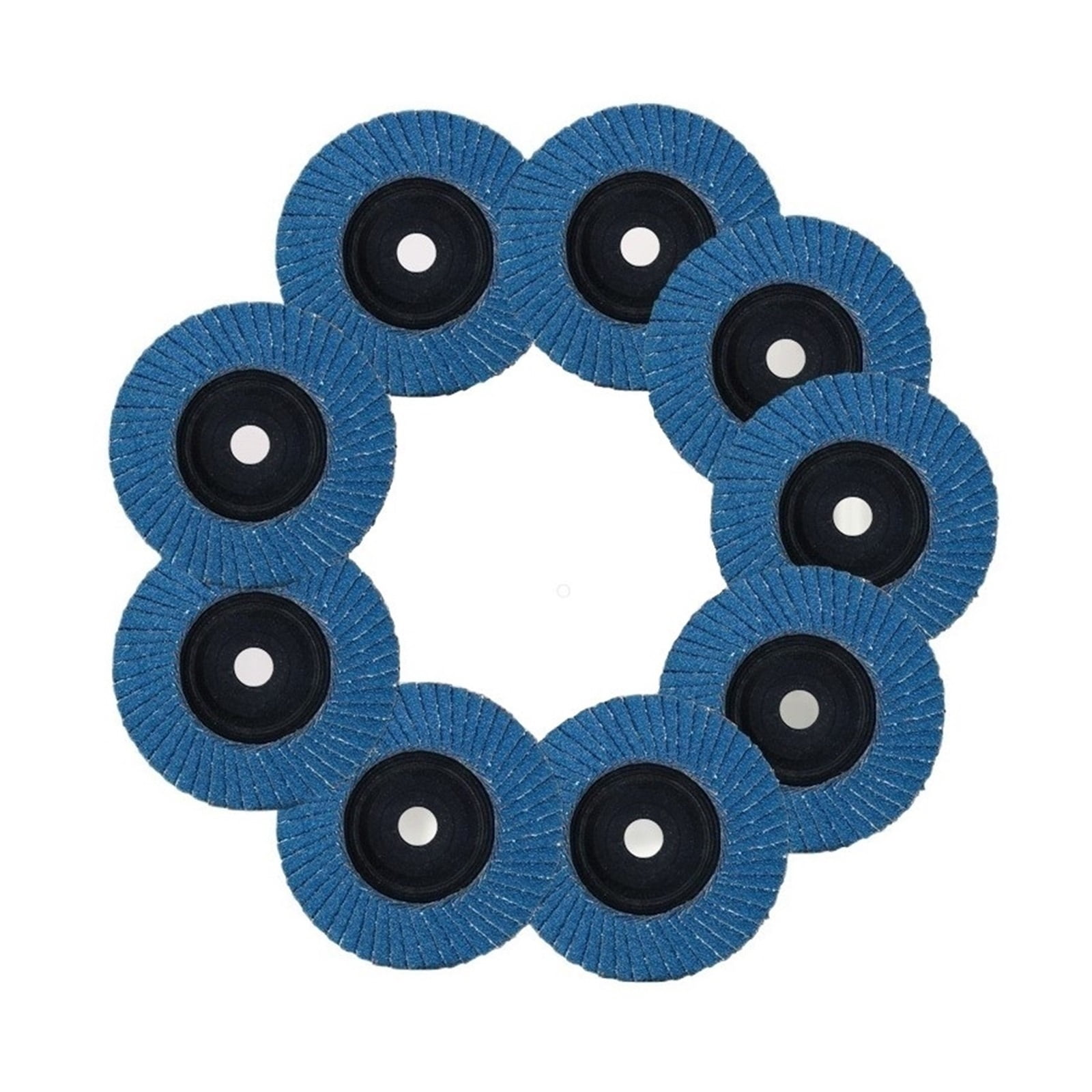 40pcs 2inch Flap Disc Angle Grinder Sanding Disc, 40 60 80 120 Grit for ...