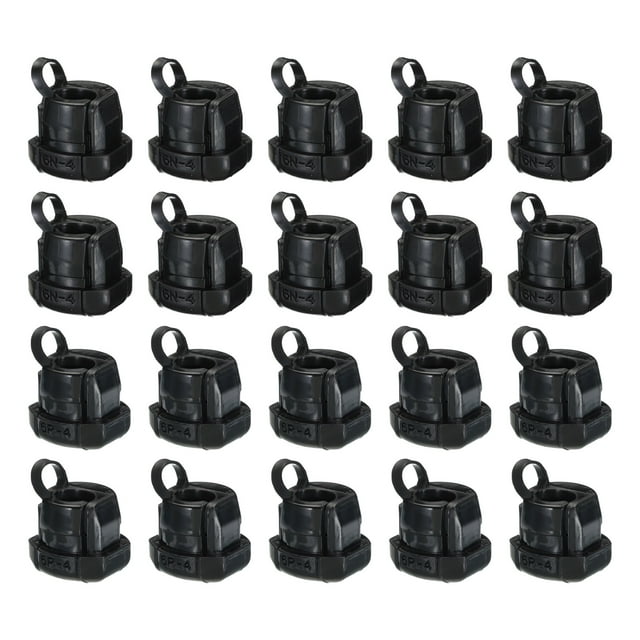 40pcs 4.5-5.5mm Strain Relief Cord Connector Cable Bushing Boot Sleeve ...