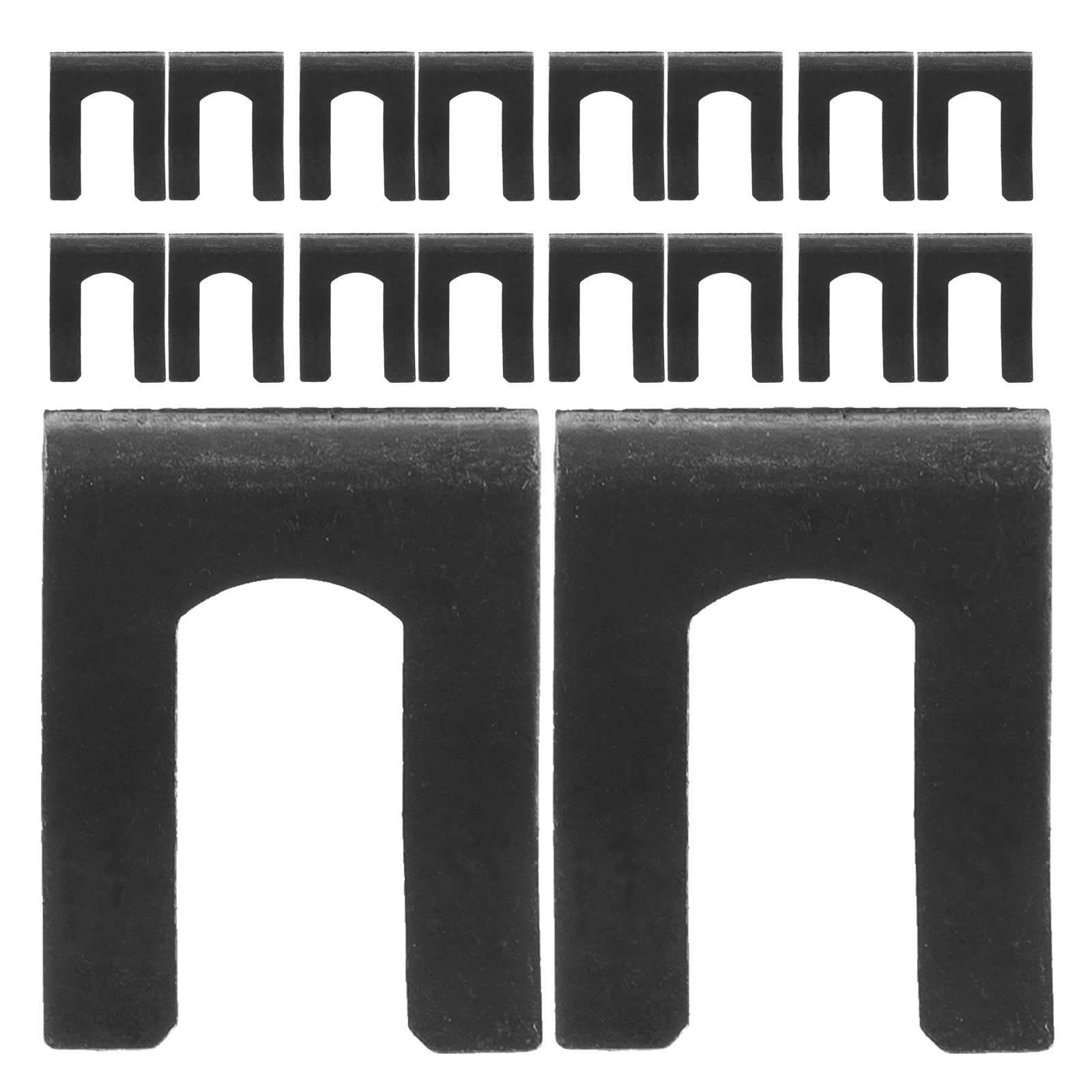 40pcs Brake Line Clips: U Shape Metal Retainer Brake Hose Bracket ...