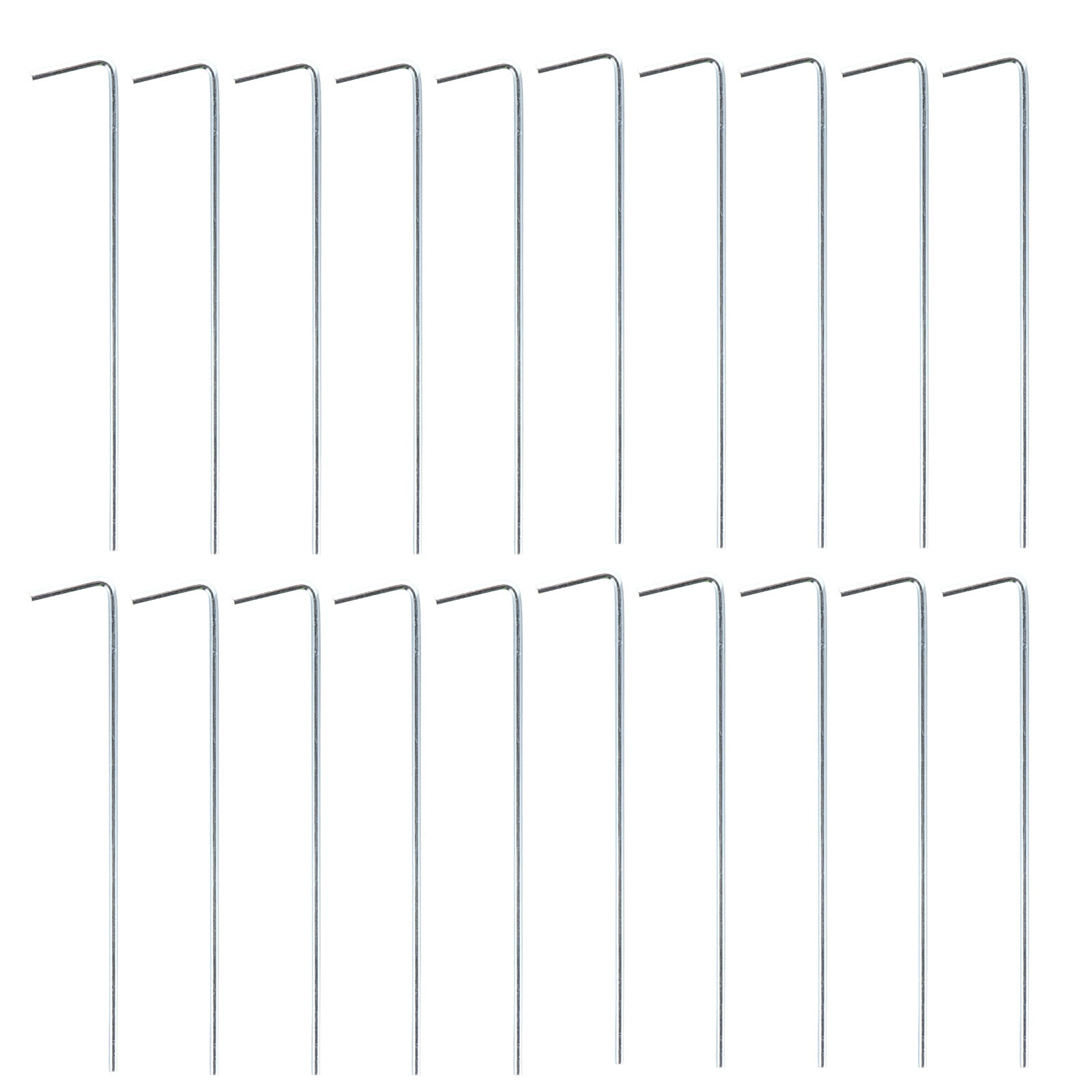 Tineasur 40Pcs Heavy Duty Tent Stakes Aluminum Alloy Ground Fixation ...