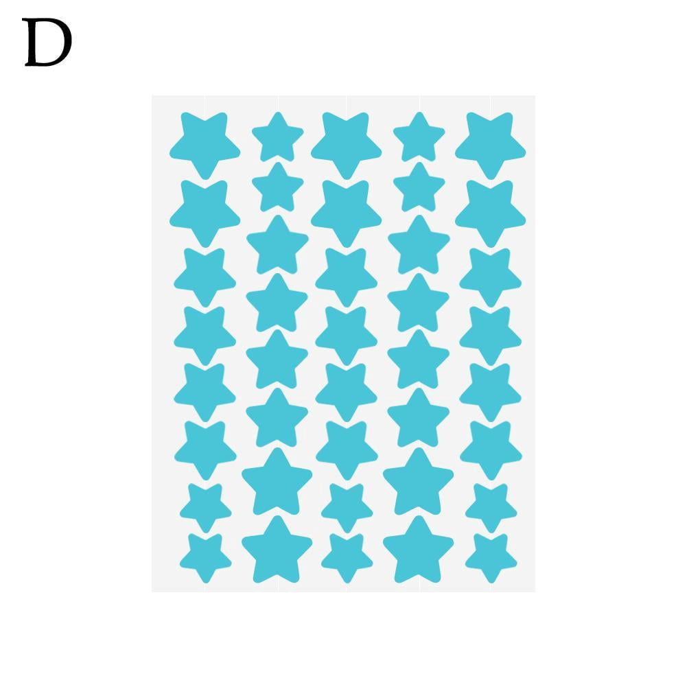 40pcs Colorful Pe Pimple Patches Cute Star Shaped Pimple Cover Sticker Invisible Pimple Cover