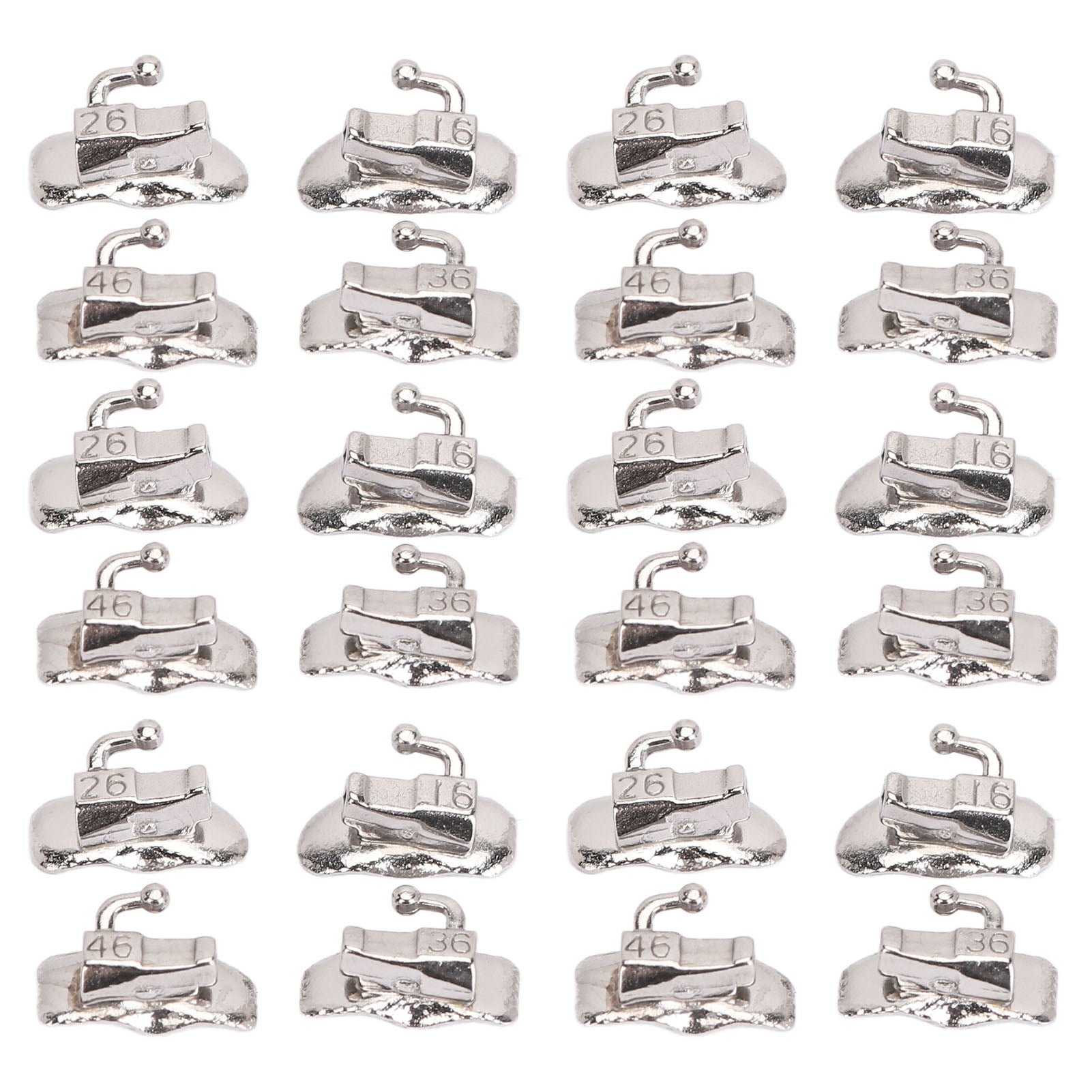 40pcs Dental Orthodontics Bondable Buccal Tube 1st 0.022inch Single ... 40pcs Dental Orthodontics Bondable Buccal Tube 1st 0.022inch Single ...