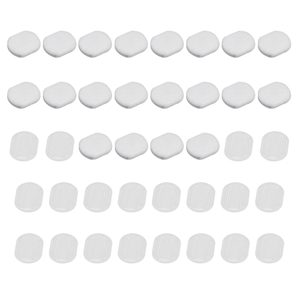 40pcs Ear Clips Accessories Eco-friendly Ear Clamps Pad Ear Antalgic ...