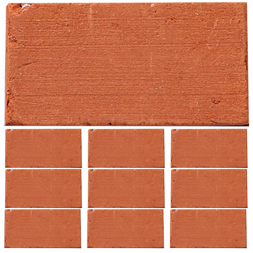 40pcs Faux Bricks Miniature Bricks Landscaping Accessories DIY Fake ...