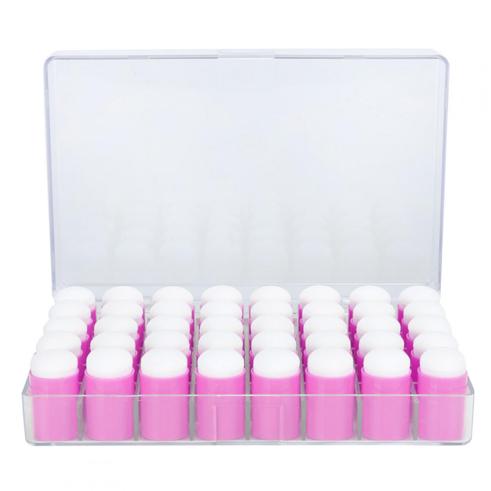 40pcs Finger Sponge Daubers Art Ink Stamping Card Craft Drawing Finger Painting Sponge - Walmart.com