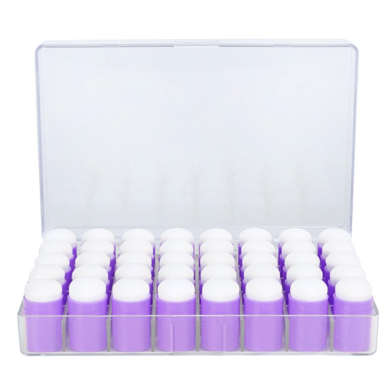 40pcs Finger Sponge Daubers Art Ink Stamping Card Craft Drawing Finger Painting Sponge - Walmart.com