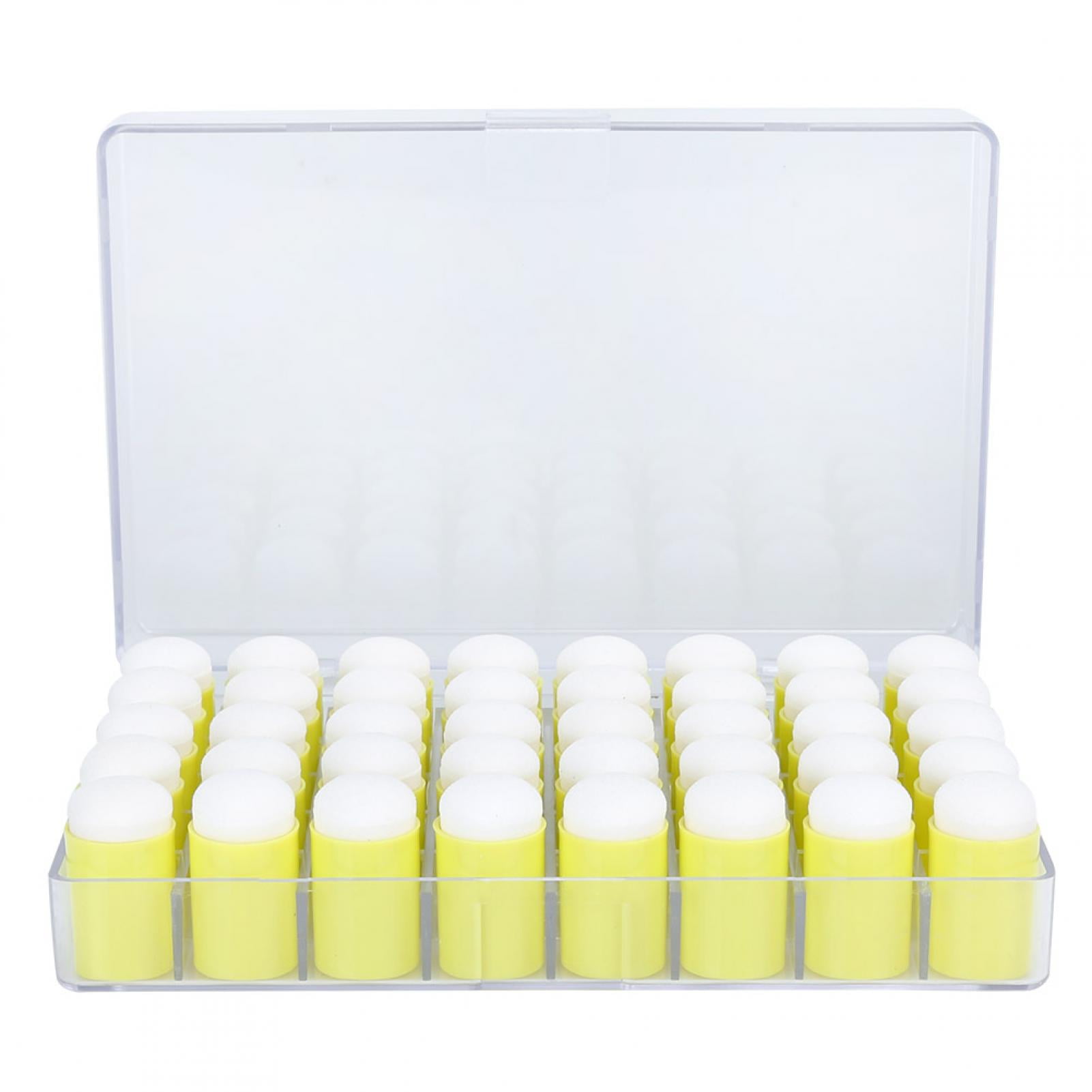 40pcs Finger Sponge Daubers Art Ink Stamping Card Craft Drawing Finger Painting Sponge - Walmart.com