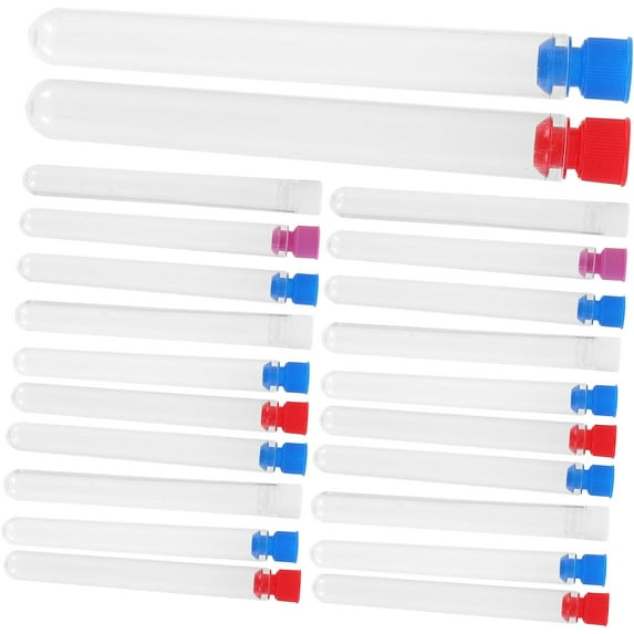 40pcs Hand Sewing Needle Storage Bottle Clear Plastic Container Plastic ...