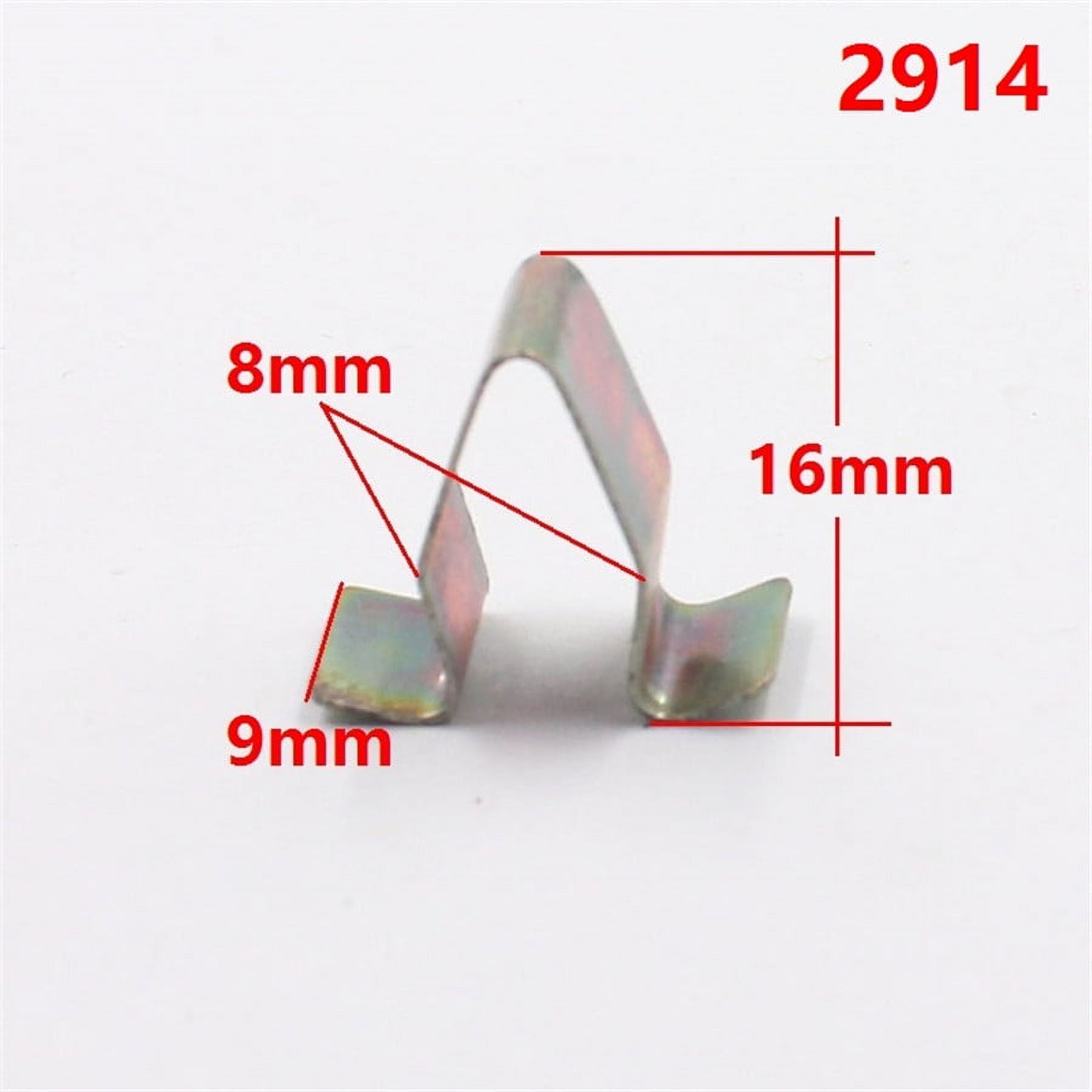 40pcs Hole Metal Rivets Car Interior Door Panel Trim Clips Retainer ...