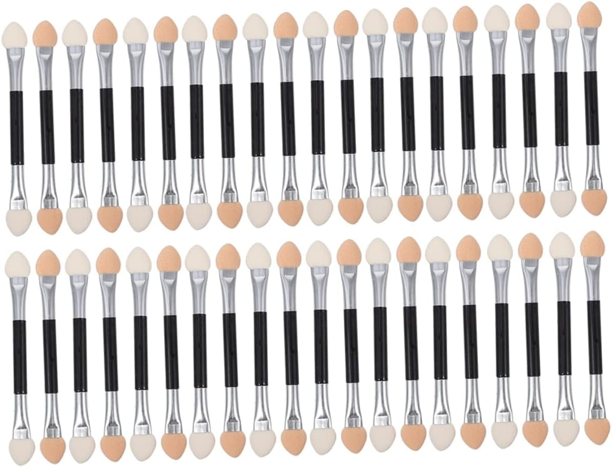 40pcs Latex Eye Shadow Stick Professional Makeup Brushes Lip Balm Sets for Women Eye Makeup ...