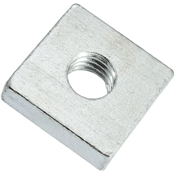 40pcs M6x14x4mm Carbon Steel Metric Square Nut Machine Screws Nut for ...